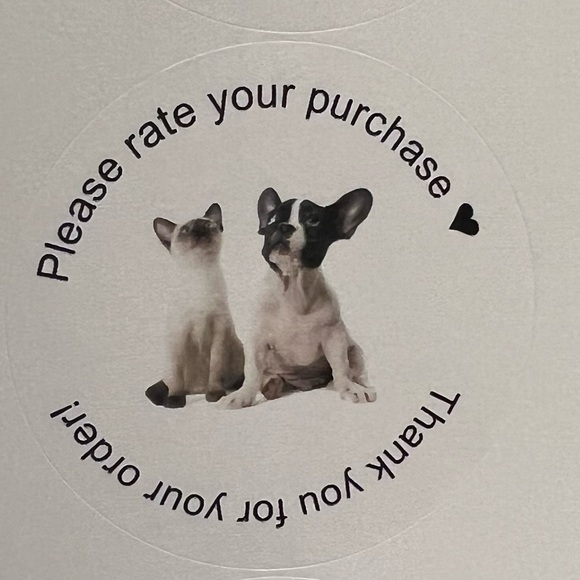 Handmade | Other | Custom Made 6 Count Thank You Stickers | Poshmark